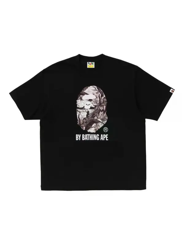 A BATHING APE Graphic T-shirt - Black