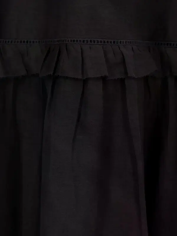 MARANT ETOILE Ruffled Tiered Maxi Skirt