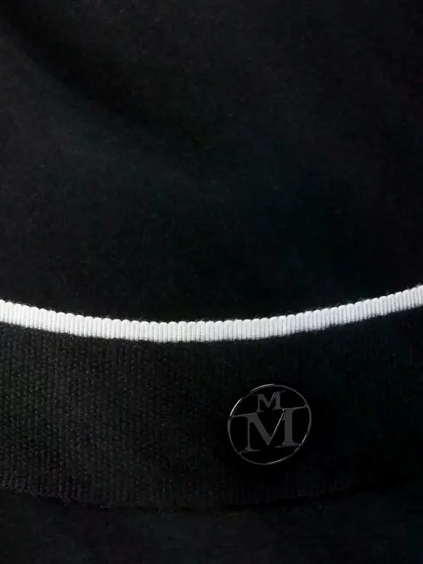 MAISON MICHEL Virginie Ribbon-detailed Hat