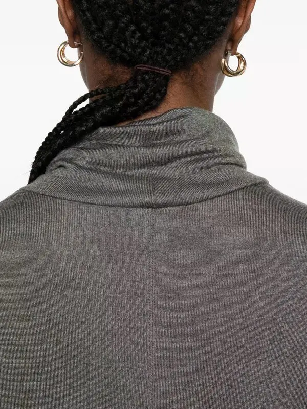 Marc O'polo Long-sleeve Turtleneck Top - Grey