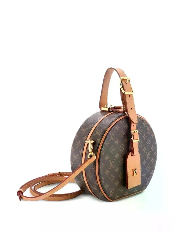 LOUIS VUITTON Monogram Canvas Petite Boîte Chapeau Bag