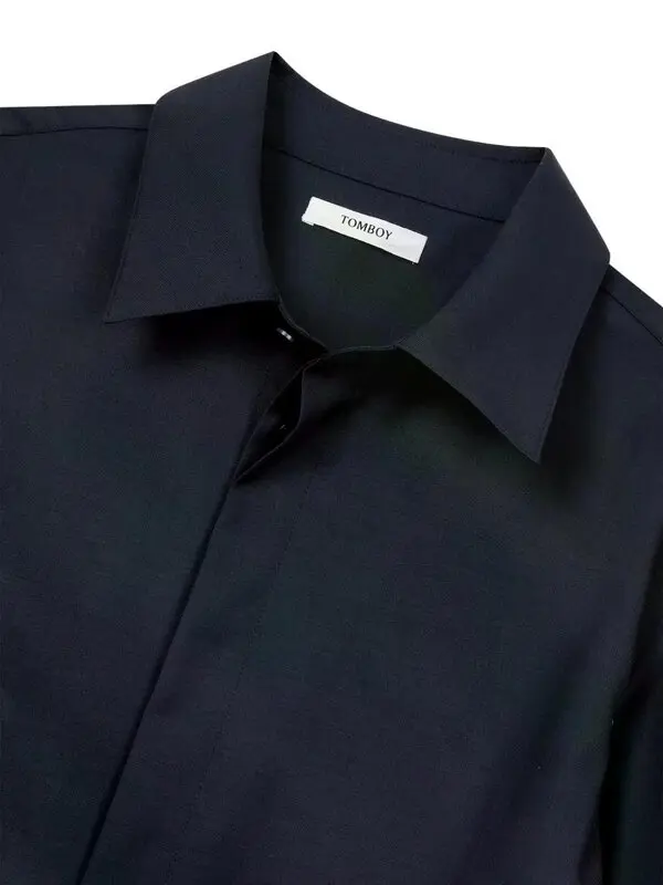 STUDIO TOMBOY Concealed Button Shirt
