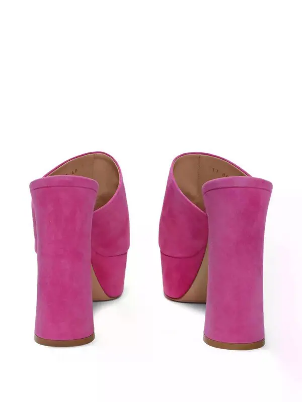 GIANVITO ROSSI Suede Platform Sandals