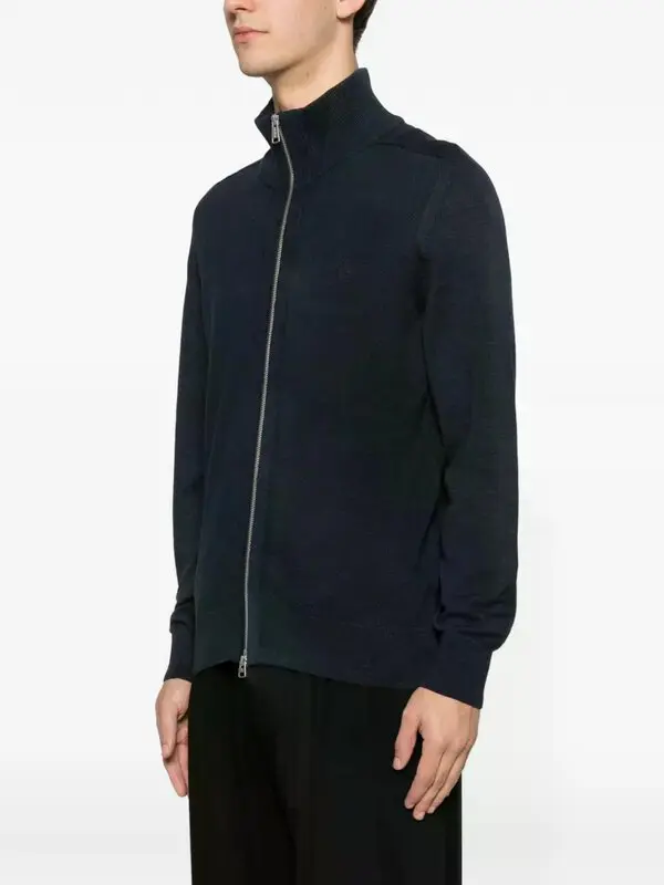 Marc O'polo Cotton Knit Zip-up Cardigan