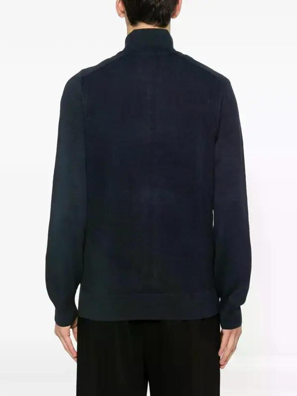 Marc O'polo Cotton Knit Zip-up Cardigan