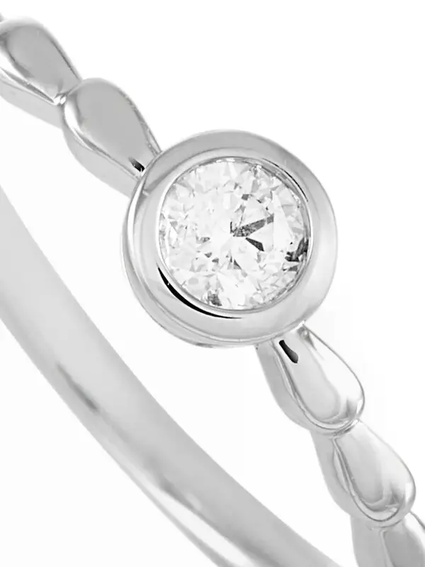 LB EXCLUSIVE 14k White Gold Diamond Ring - Silver