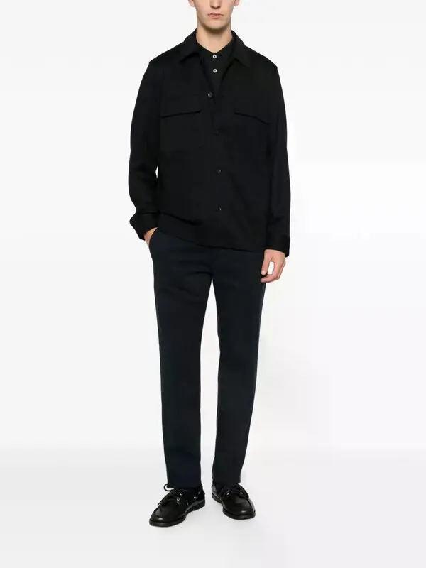 Marc O'polo Buttoned Pocket Overshirt - Blue