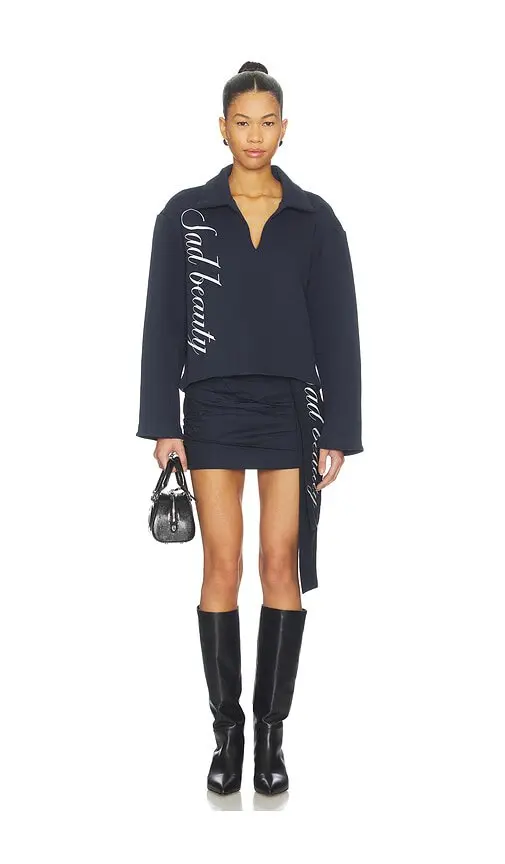 ZEMETA Sad Beauty Oversize Pullover