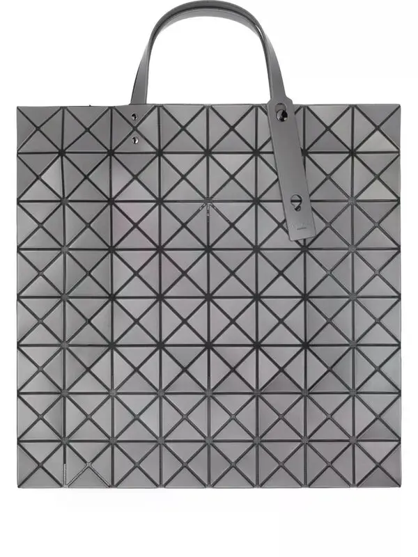 Issey Miyake Lucent Matte Geometric Tote Bag - Grey