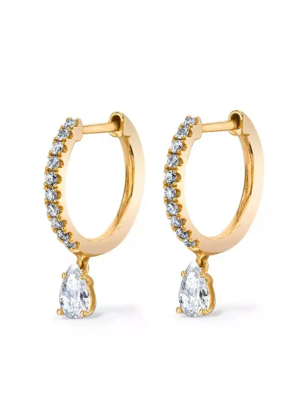 ANITA KO 18ct Yellow Diamond Earrings - Gold