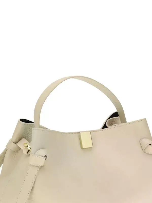 Yuzefi Gyoza Pebble-leather Tote Bag