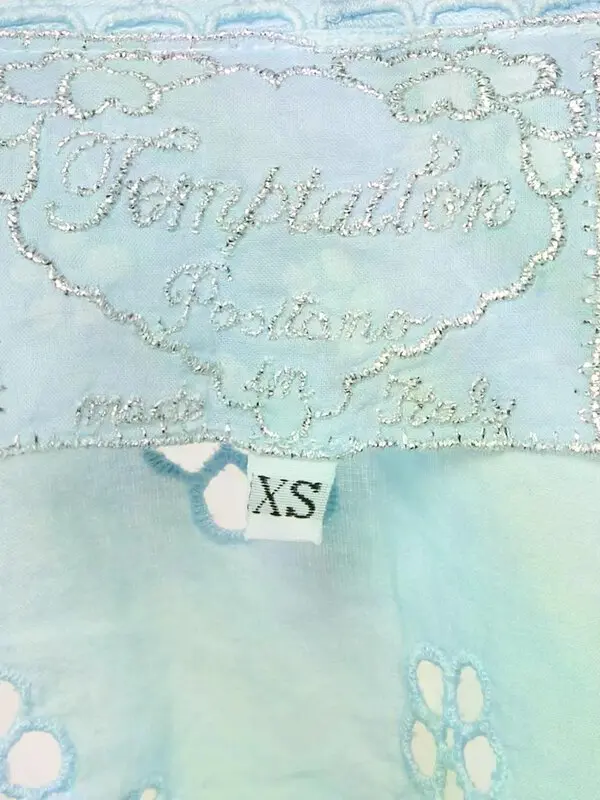 Temptation Positano Broderie Anglaise Eyelet Suit - Blue