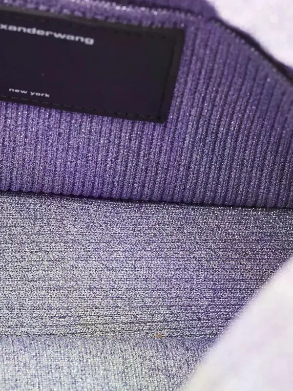 ALEXANDER WANG Ribbed-knit Bag