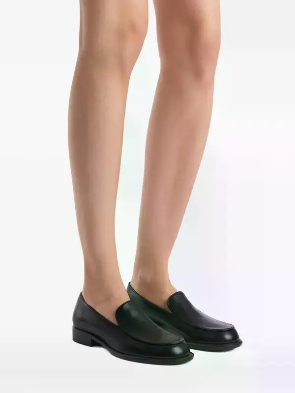 Khaite Miles Loafers - Black