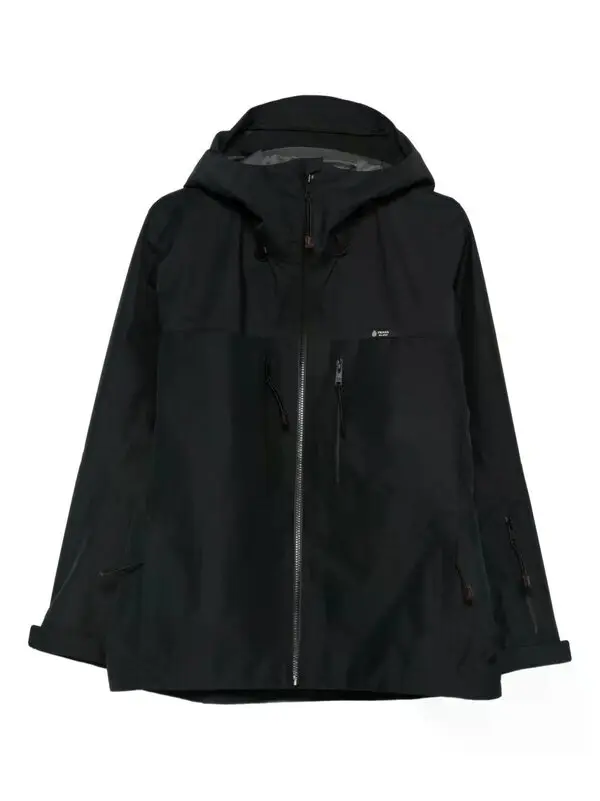 Prada Zip-up Hooded Jacket With Heat-sealed Tape