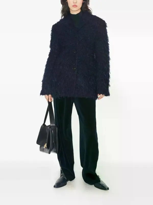 Tory Burch Textured Wool Blazer