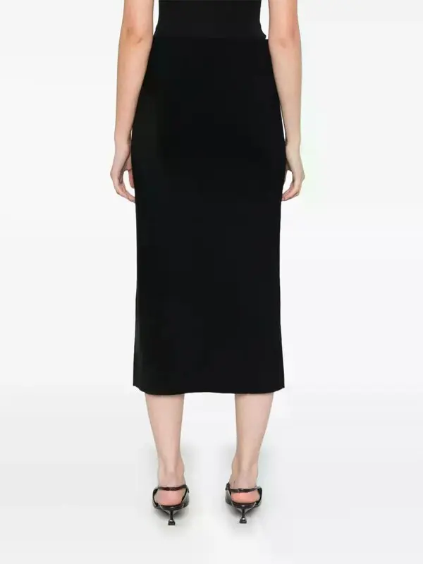 P.a.r.o.s.h Knitted Midi Skirt