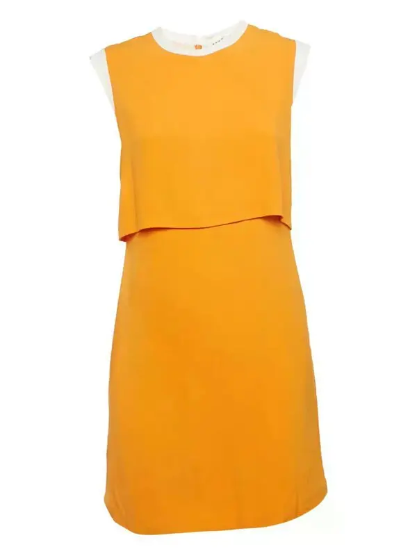 Sandro Sleeveless Layered Round Neck Dress