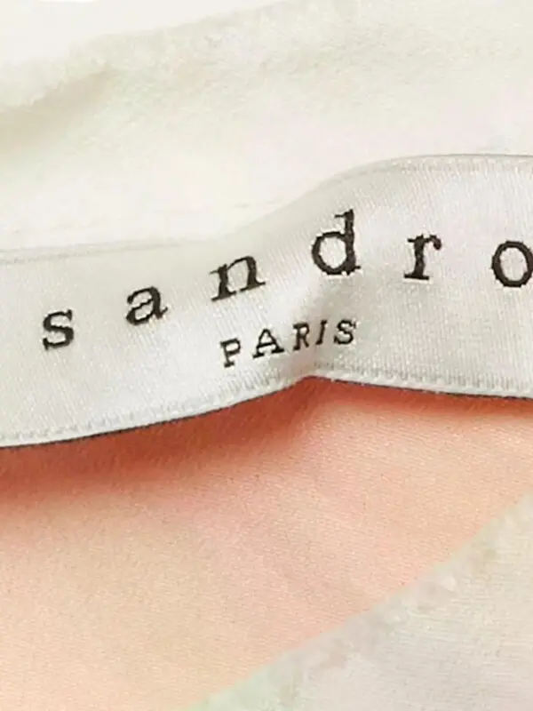 Sandro Sleeveless Layered Round Neck Dress
