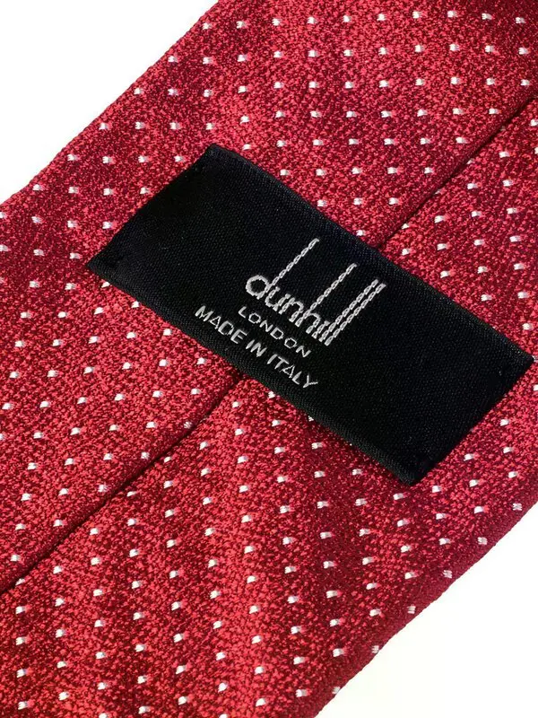 Dunhill Dotted Jacquard Tie