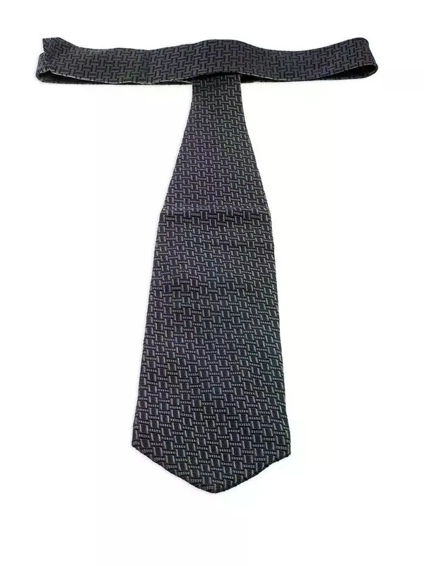 Giorgio Armani Jacquard Tie - Grey
