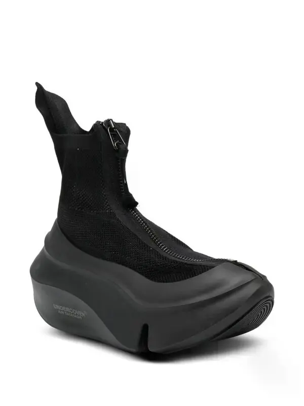 Undercover High-top Trainers With Zip Fastening
