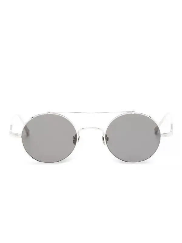 Matsuda Round-frame Sunglasses - Silver