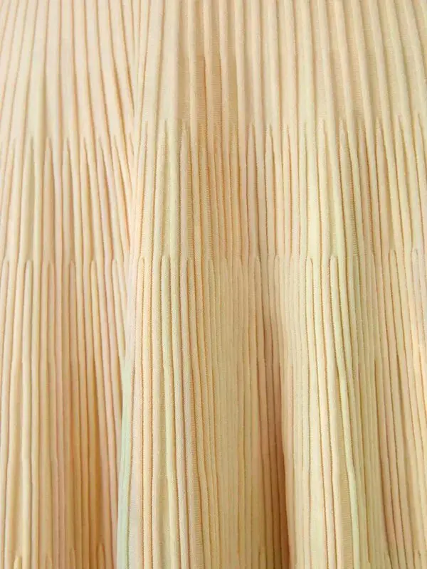 Simkhai Pleated Collared Dress