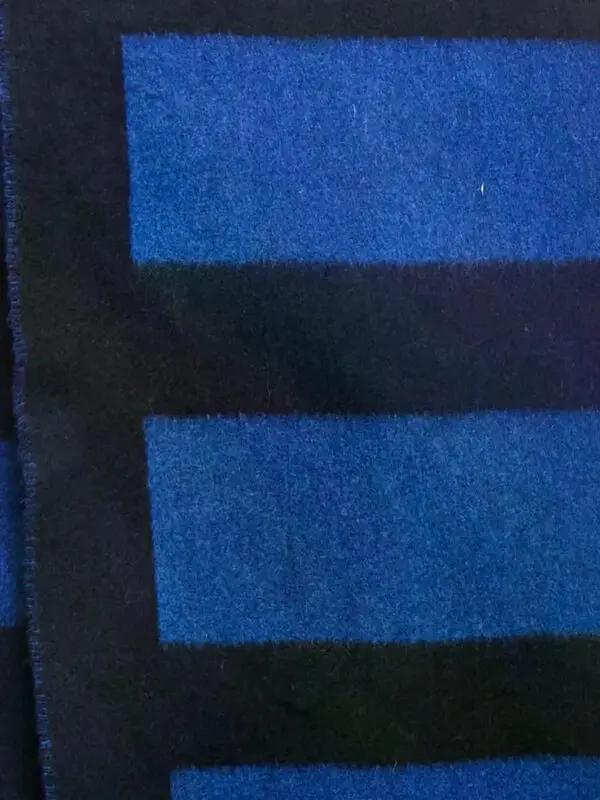 Zadig&Voltaire 2010s Striped Reversible Scarf