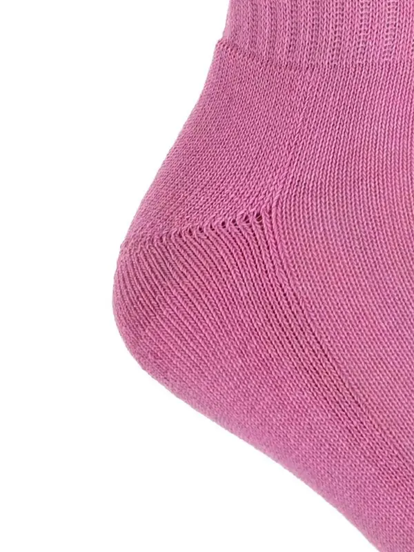 Attico Logo-detail Patterned Socks