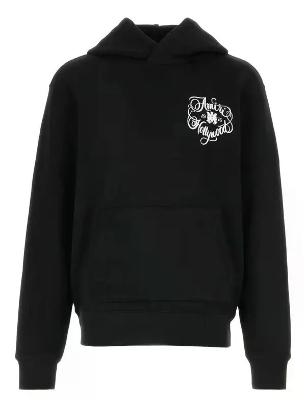 Amiri Graphic-print Hoodie - Black