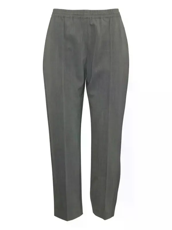JOSEPH Wool Elasticated Waist Straight Leg Pull-on Trousers