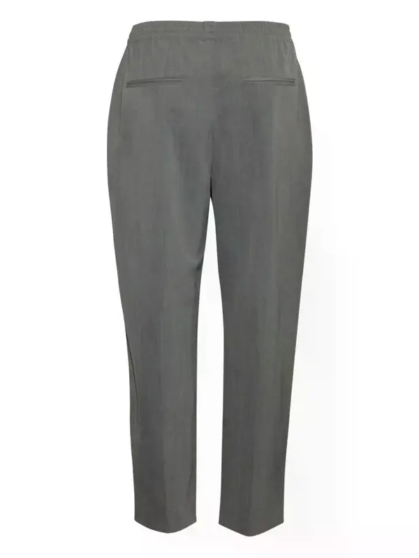 JOSEPH Wool Elasticated Waist Straight Leg Pull-on Trousers