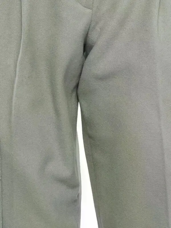 Emporio Armani Sage Cargo Pants With Cuffed Hems