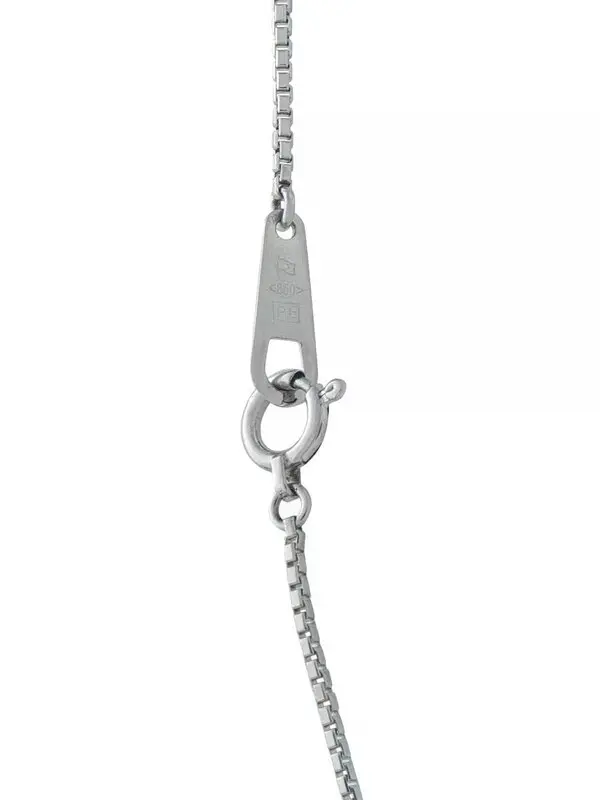 LB EXCLUSIVE Platinum Tiered Design Diamond Necklace