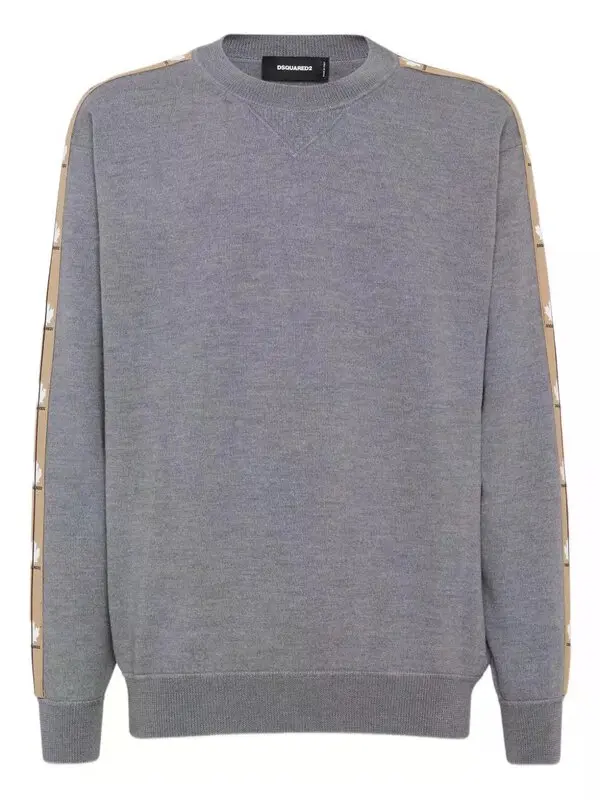 Dsquared2 Logo Tape Crew Neck Sweater