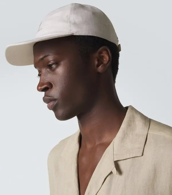 Loro Piana Baseball Cap - Grey