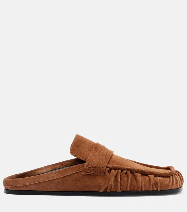 JIL SANDER Suede Mules