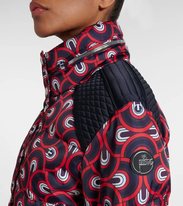 Fusalp Tatum Printed Quilted Ski Jacket