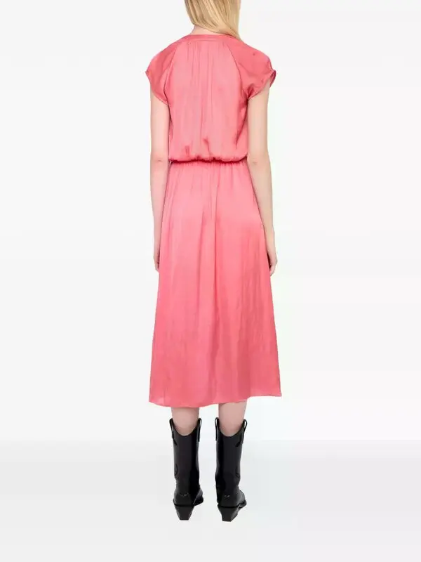 Zadig&Voltaire Randall Satin Midi Dress