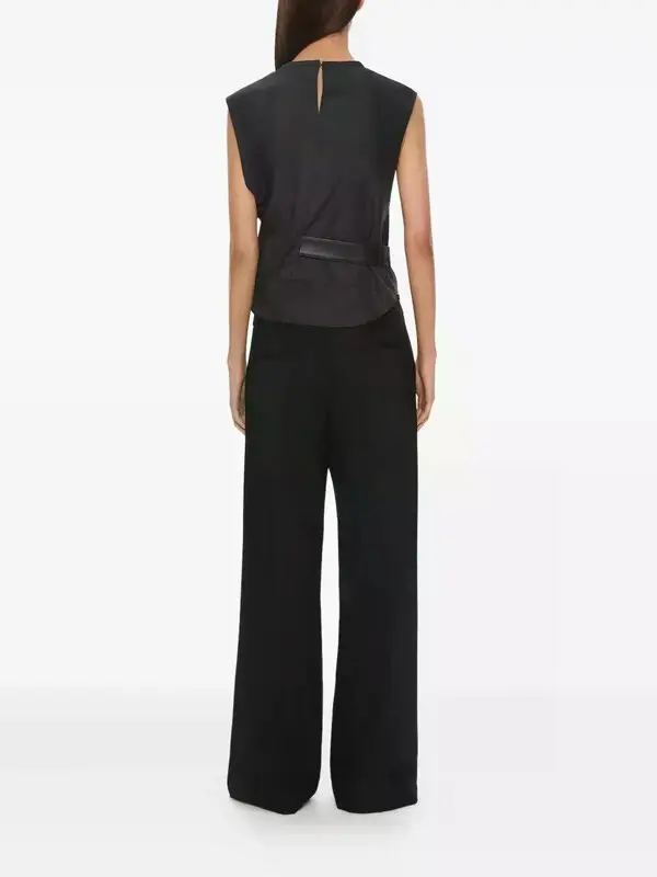 Christopher Esber Belted Taffeta Tank Top