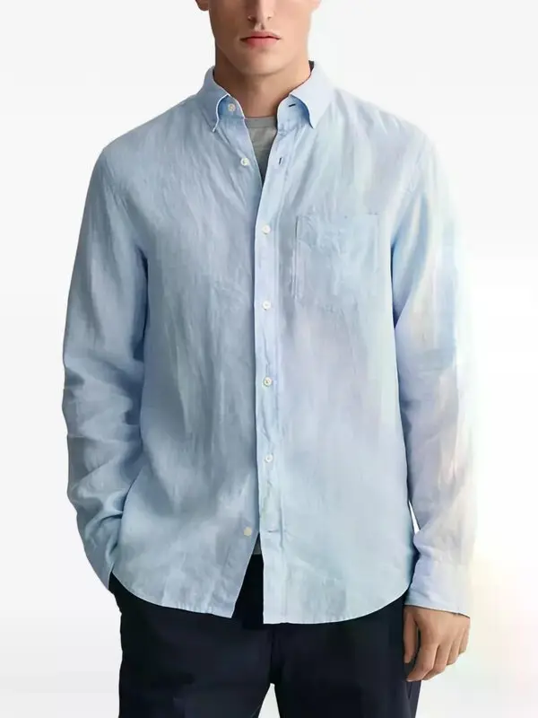 Gant Chest-pocket Shirt - Blue
