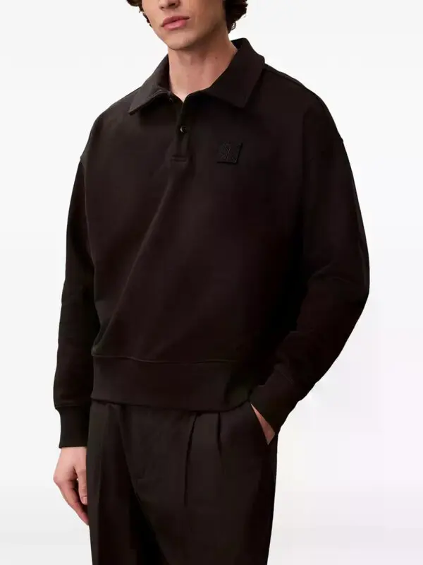 Calvin Klein Logo-patch Polo Shirt