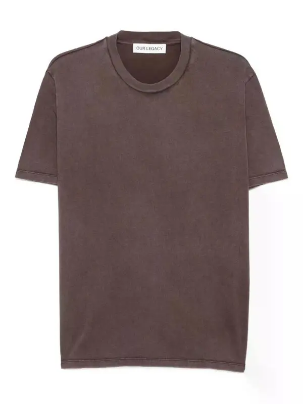 Our Legacy Crew-neck T-shirt - Brown