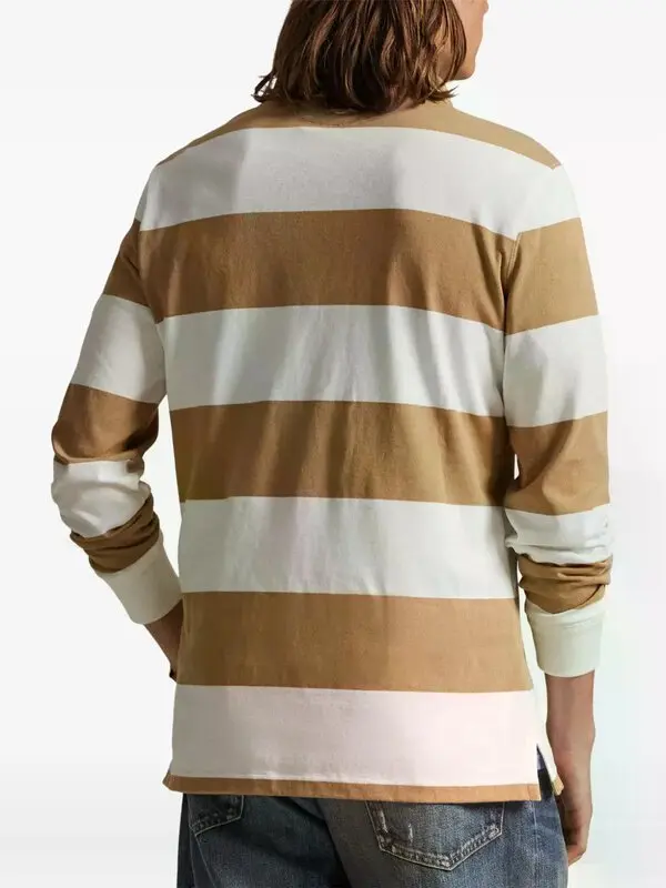 Polo Ralph Lauren Striped Collared Rugby Polo Shirt