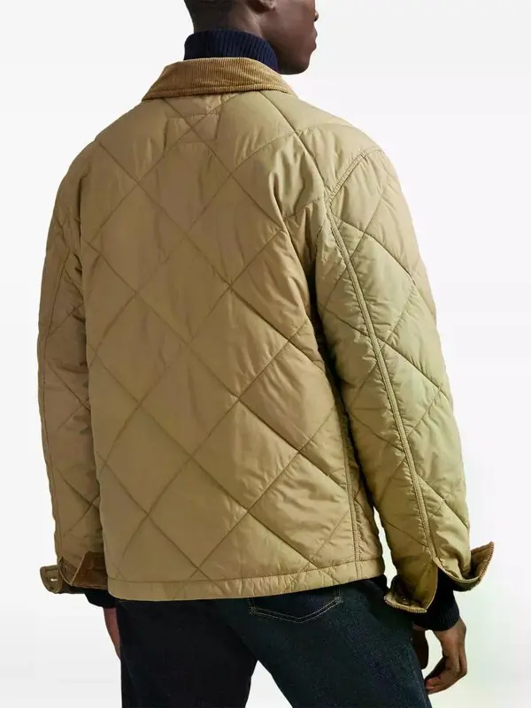 Polo Ralph Lauren Quilted Corduroy-trim Jacket