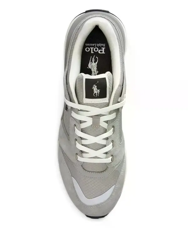 Polo Ralph Lauren Suede Leather Low-top Sneakers - Grey