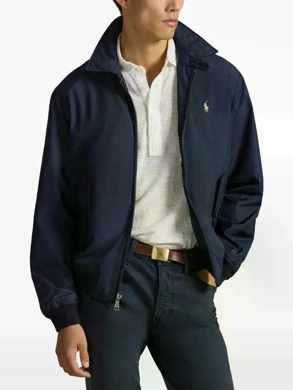 Polo Ralph Lauren Zip-up Logo Detail Jacket