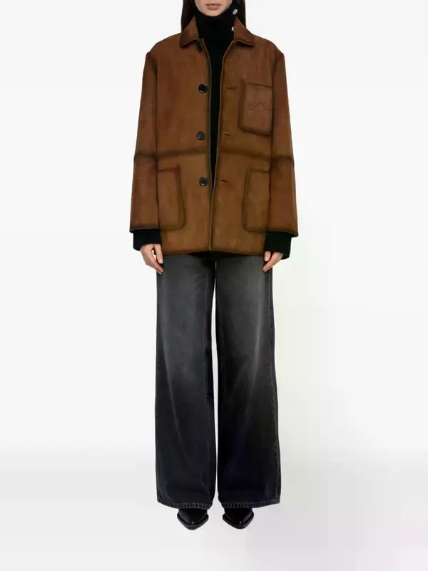 Zadig&Voltaire Venezia Pocket Suede Jacket - Brown