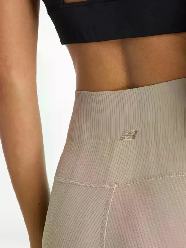 NEW BALANCE Ribbed-texture Legging